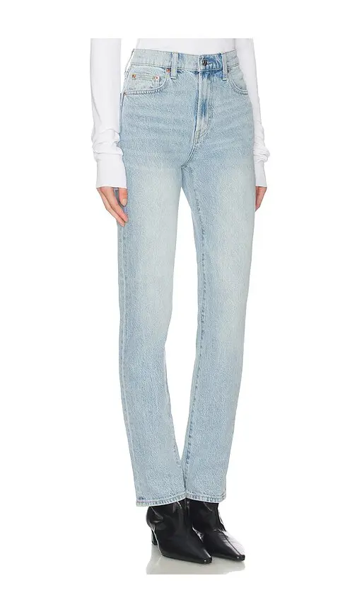 PISTOLA Bri High Rise Slim Straight Jeans