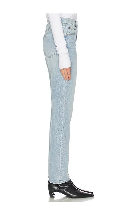 PISTOLA Bri High Rise Slim Straight Jeans