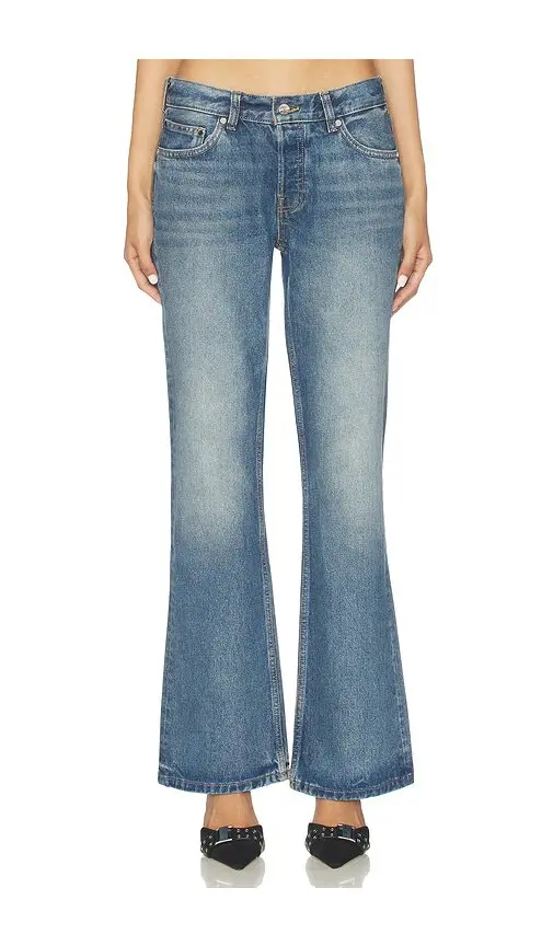 EB DENIM Miley Slouchy Bootcut Jeans - Eagle