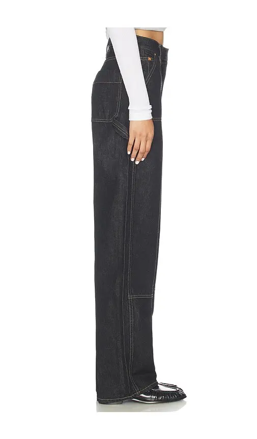 SLVRLAKE Cassie Worker Pant Black Wash