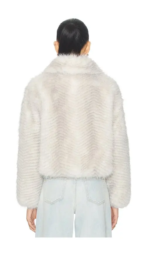 Adrienne Landau Katrina Faux Fur Jacket