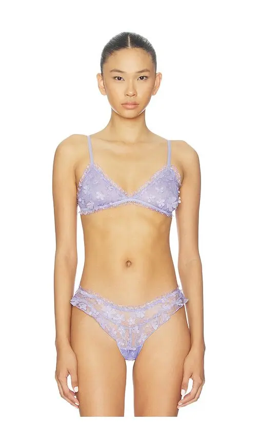 Free People X Intimately Save The Date Bralette In In Baby - Blue