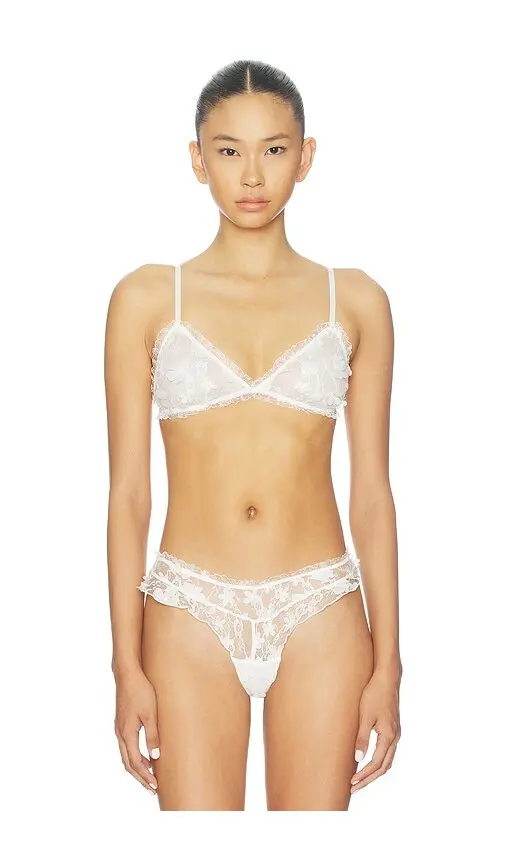 Free People X Intimately Save The Date Bralette In - Ivory