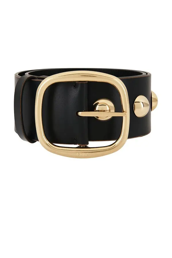 Chloé Buckle Leather Belt