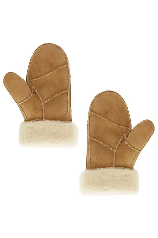 Saint Laurent Shearling Mittens