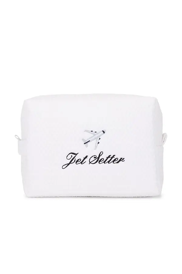 ABBODE Jet Setter Waffle Pouch - Cloud