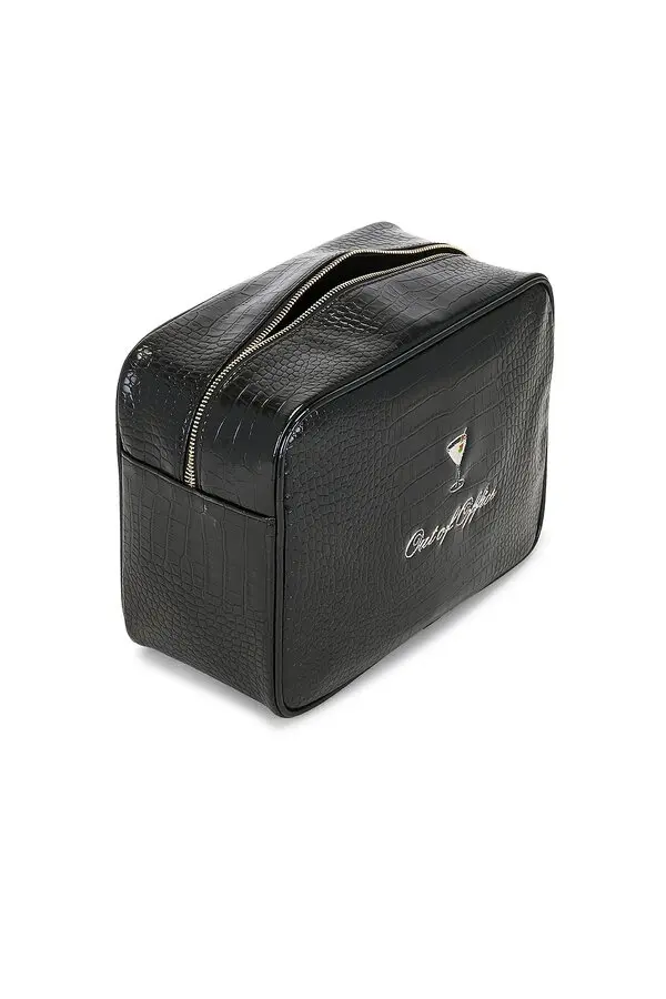 ABBODE Out Of Office Martini Croc Pouch