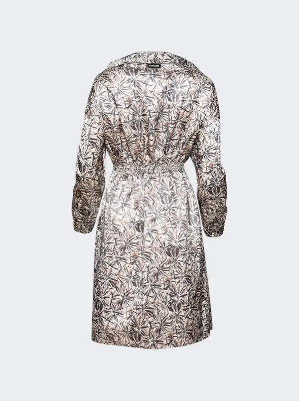 Miu Miu Printed Strappy Dress - A