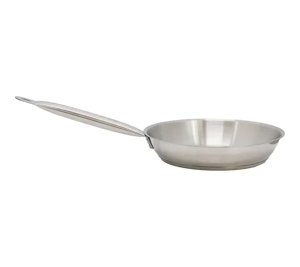MEGACHEF Professional Kitchen 10in Round Fry Pan Silver