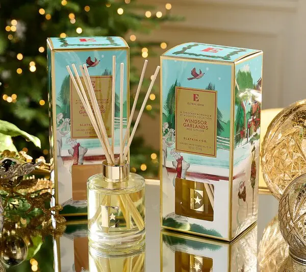 HOMEWORX BY SLATKIN + CO. Ad Elton John Slatkin 2 Reed Diffusers Windsorauto-delivery - One-color