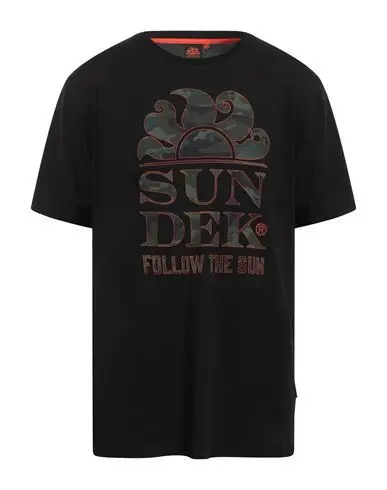 Sundek T-shirt Size Cotton - Black