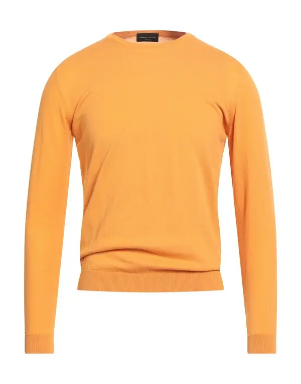 ROBERTO COLLINA Cotton Sweater - Mandarin