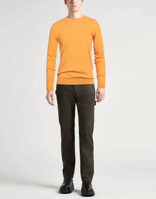 ROBERTO COLLINA Cotton Sweater - Mandarin