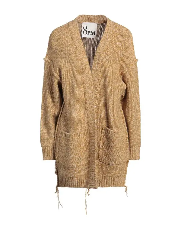 8PM Cardigan In Acrylic, Alpaca Wool, Wool, And Viscose