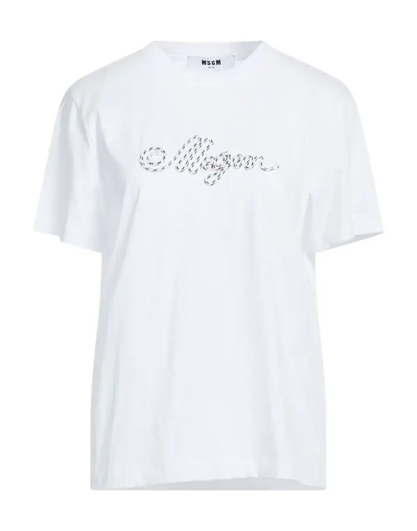 MSGM Cotton Jersey T-shirt
