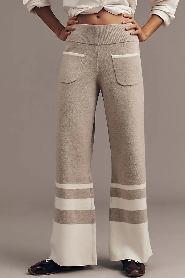 Maeve Full-length Sweater Flare Pants