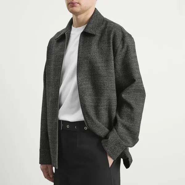 JIL SANDER Zip Overshirt
