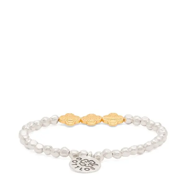 GOTTLOB Edition 4 Beaded Bracelet - Silver/gold