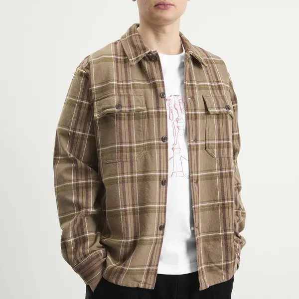 Norse Projects Hjalmer Heavy Twill Check Overshirt