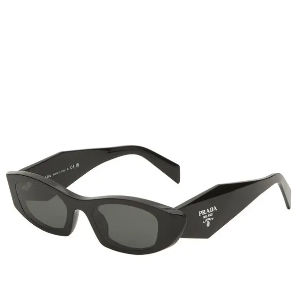 Prada B16s Sunglasses - Black/dark Grey