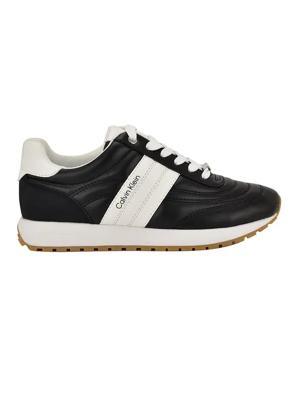 Calvin Klein Lace Up Sneakers - Black