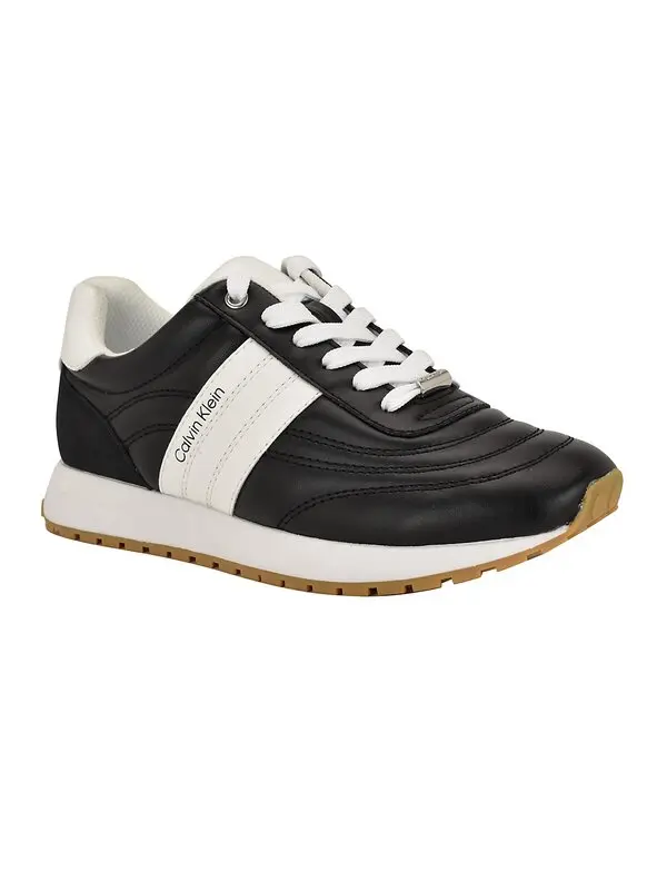 Calvin Klein Lace Up Sneakers - Black