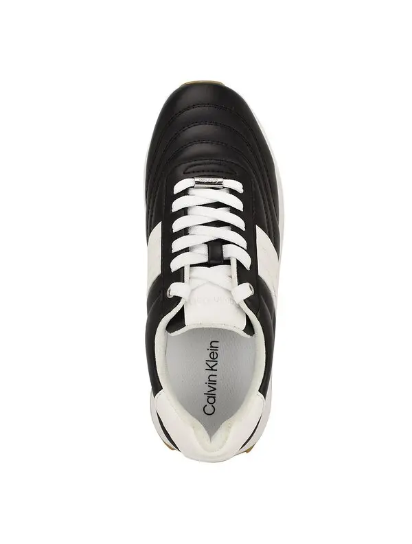 Calvin Klein Lace Up Sneakers - Black