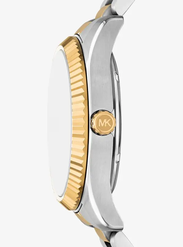 Michael Kors Oversized Lexington Two-tone Automatic Watch