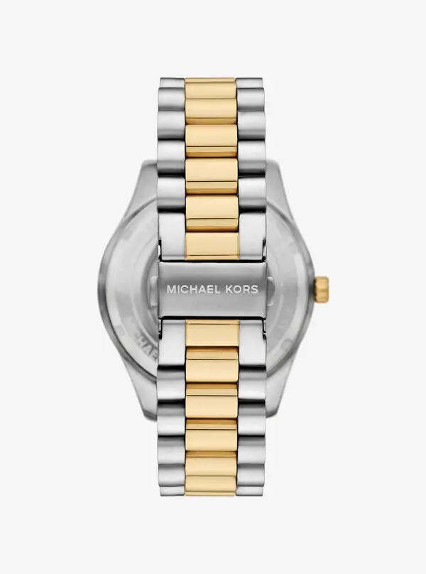 Michael Kors Oversized Lexington Two-tone Automatic Watch