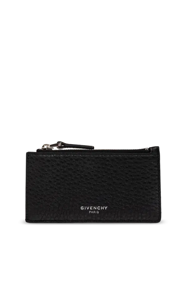 Givenchy Leather Card Holder - Black