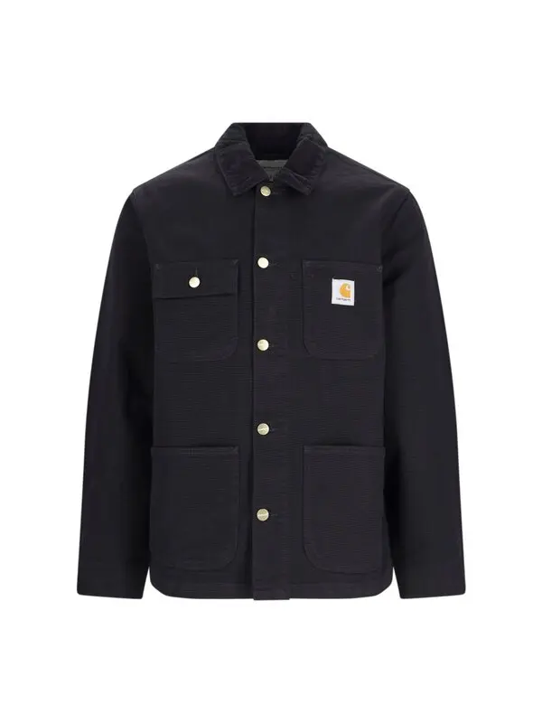 Carhartt Work In Progress Gold Button Cotton Jacket