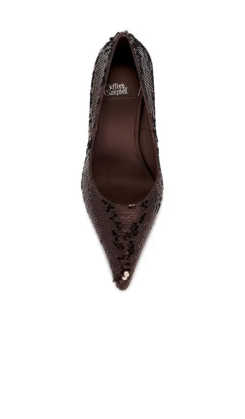 Jeffrey Campbell Sequin Detail Stiletto Pumps