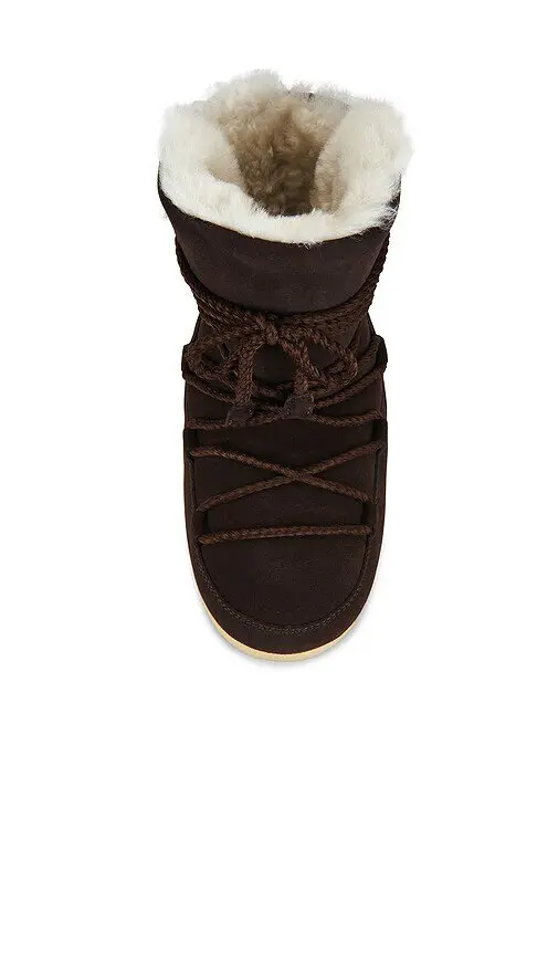 Moon Boot Evx Shearling Boots - Chocolate