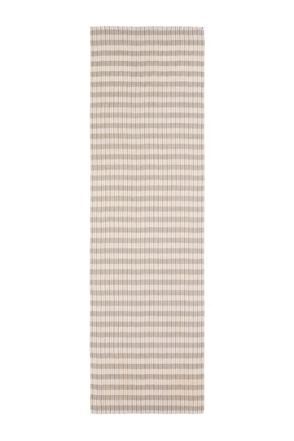 Johnstons Of Elgin Tipped Stripe Lightweight Scarf