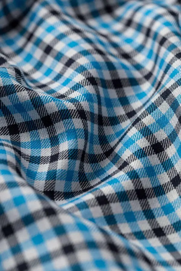 Johnstons Of Elgin Small Gingham Stole