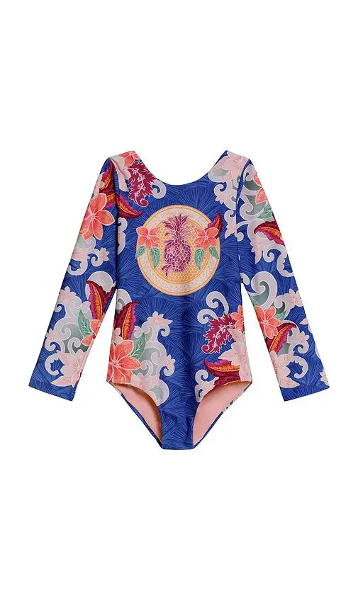 Agua Bendita Honey Thamar One-piece Swimsuit - Blue