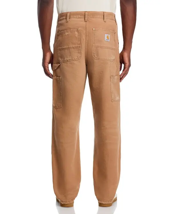 Carhartt Work In Progress Relaxed Fit Double Knee Pants - Hamilton Brown