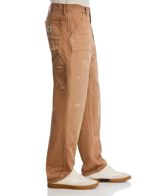 Carhartt Work In Progress Relaxed Fit Double Knee Pants - Hamilton Brown