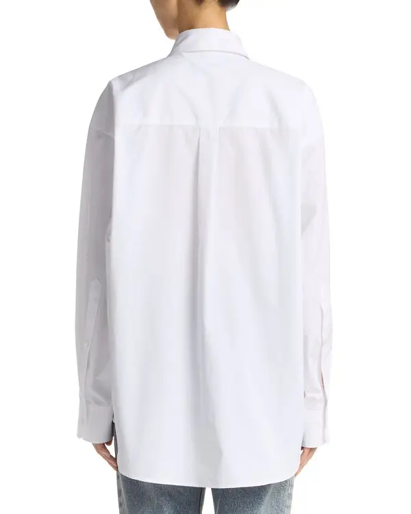 Stella McCartney Flower Embroidered Shirt - Pure White