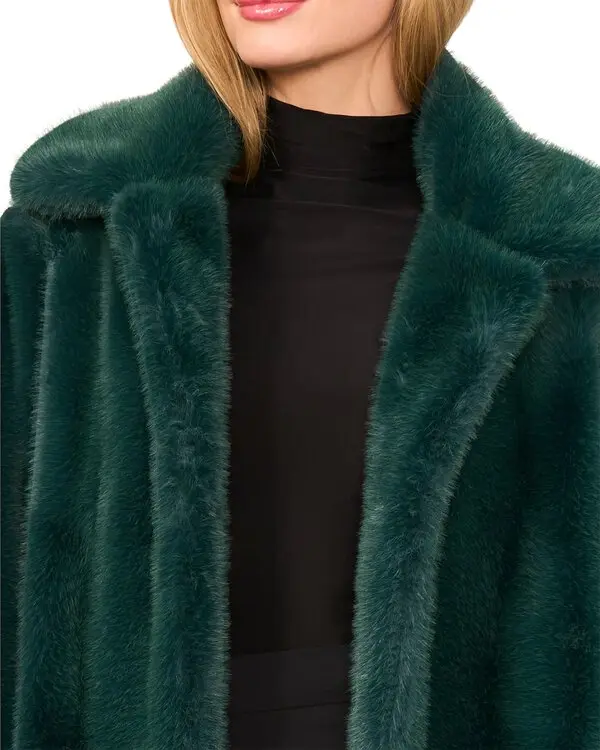 Ted Baker London Faux Fur Coat - Rain Forest