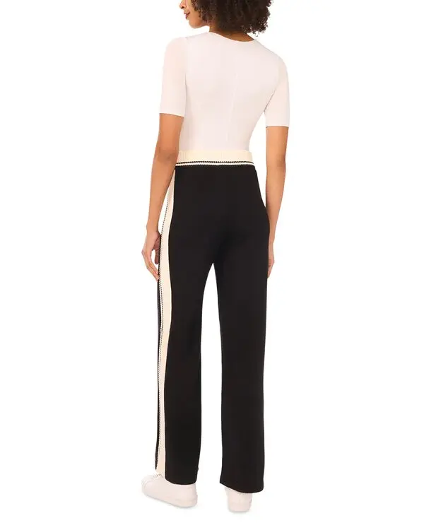 Vince Camuto Contrast Trim Track Pants