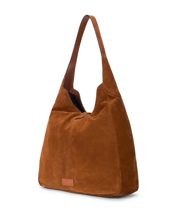 Staud Maya Suede Hobo Bag