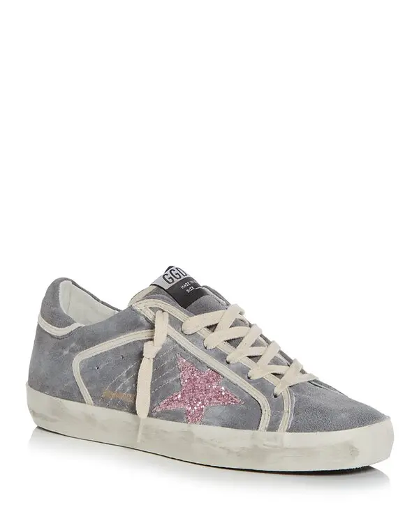 GOLDEN GOOSE Super Star Sneakers - Grey Bubble