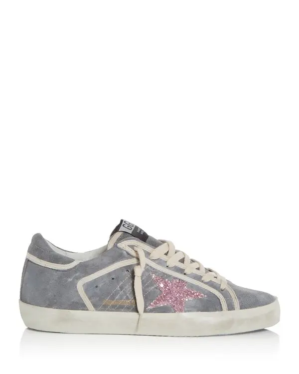 GOLDEN GOOSE Super Star Sneakers - Grey Bubble