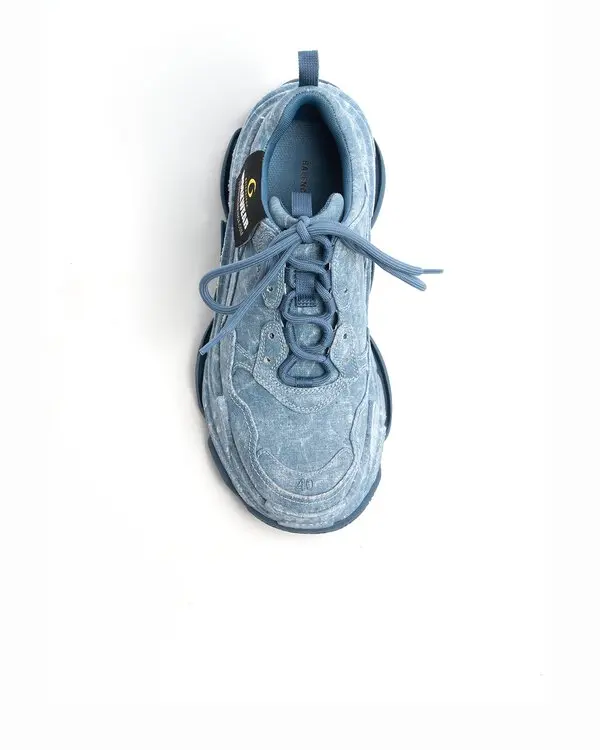 Balenciaga Triple S Workwear Sneakers - Blue Multi