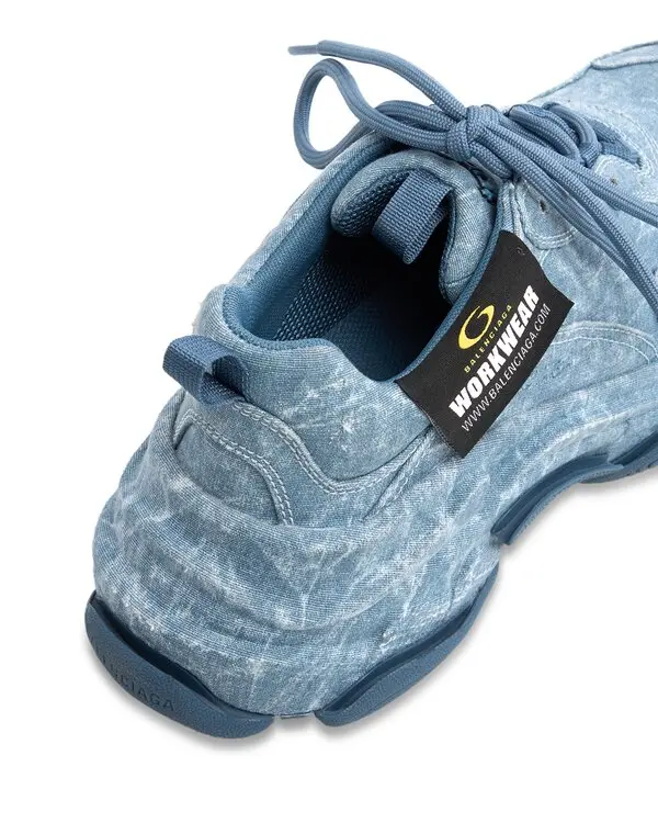 Balenciaga Triple S Workwear Sneakers - Blue Multi