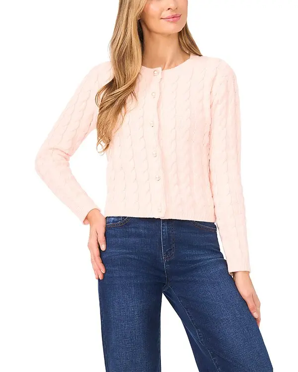 CECE DUPRAZ Cable Knit Cardigan