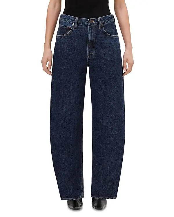 AGOLDE Low Curve High Rise Barrel Jeans - Pendulum