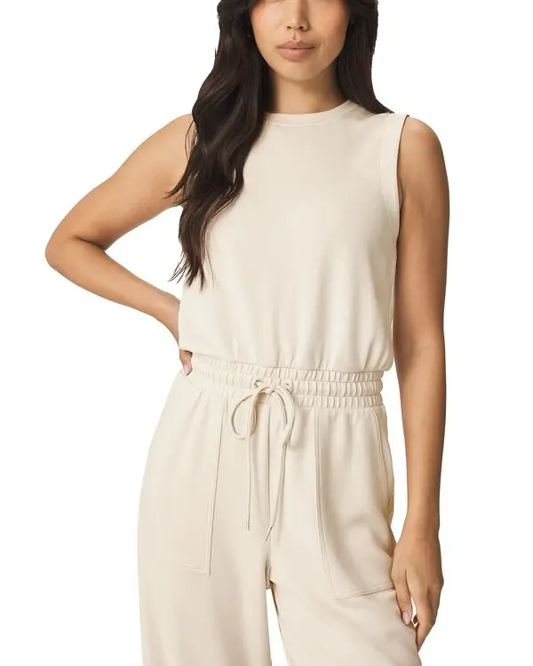 Splendid Scubasoft Jumpsuit - Pale Oak