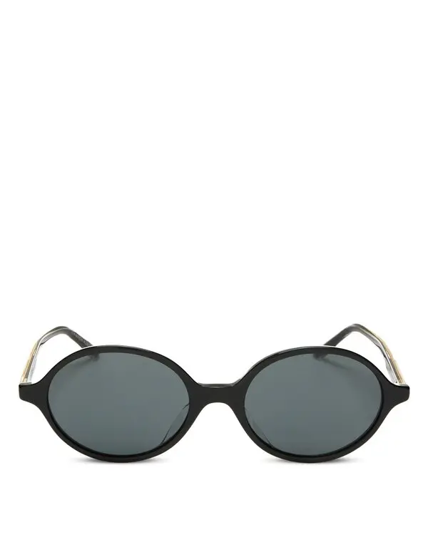 Khaite X Oliver Peoples Oval Sunglasses